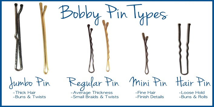 4 Types of Bobby Pins and Their Useskhoobsurati